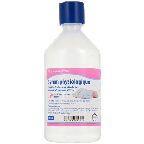 Care+ Sérum physiologique - Lavage du nez et des yeux