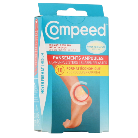 Pansements Compeed Ampoules Moyen Format x10