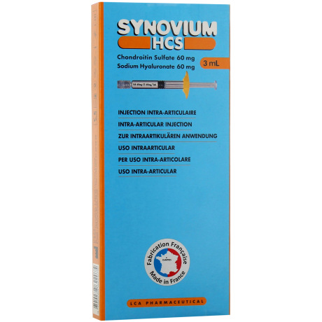 Synovium HCS solution injectable arthrose genou - Viscosupplémentation