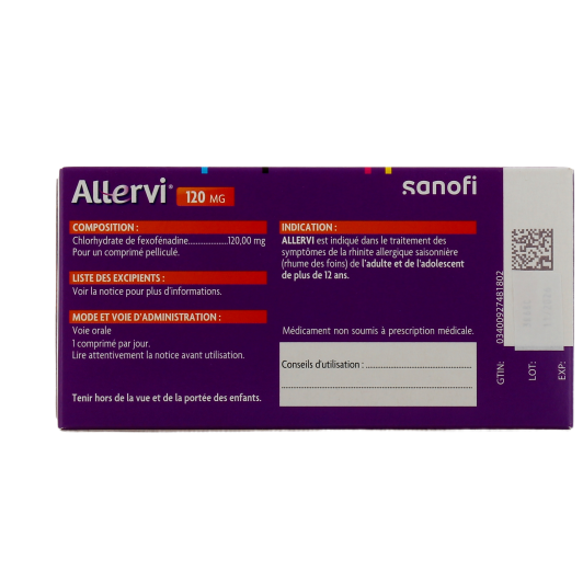 Allervi - Rhinite allergique saisonnière