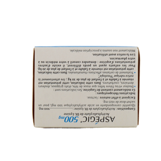 Aspegic 500 mg poudre - Aspirine - Pharmacie des Drakkars