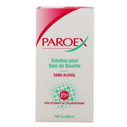 Paroex solution pour Bain de Bouche - Pharmacie des Drakkars