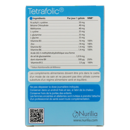 Tetrafolic - Fertilité