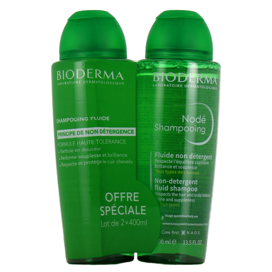 Shampooing fluide non détergent Bioderma Nodé
