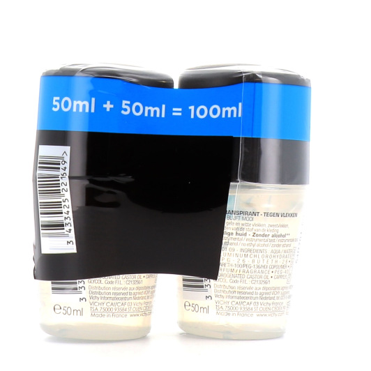 Déodorant bille anti-traces 48h Vichy Homme