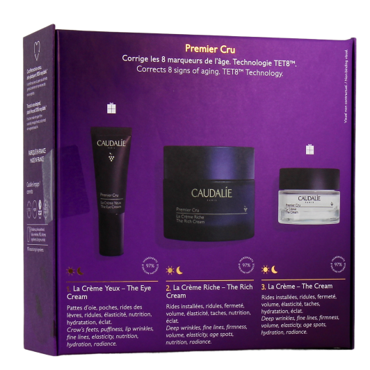 Caudalie coffret Premier Cru soins anti âge - Idée cadeau beauté