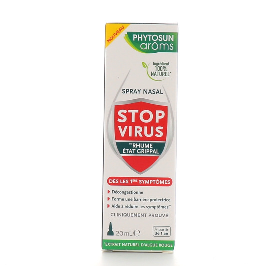 Phytosun Aroms Spray nasal Stop Virus - Rhume, état grippal