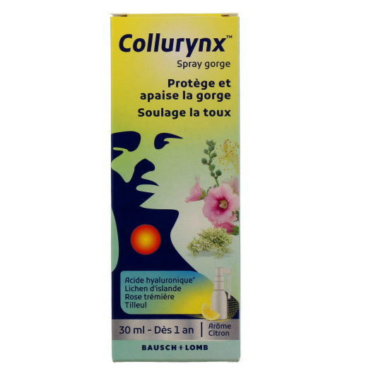 Collurynx Collutoire Spray pour la Gorge