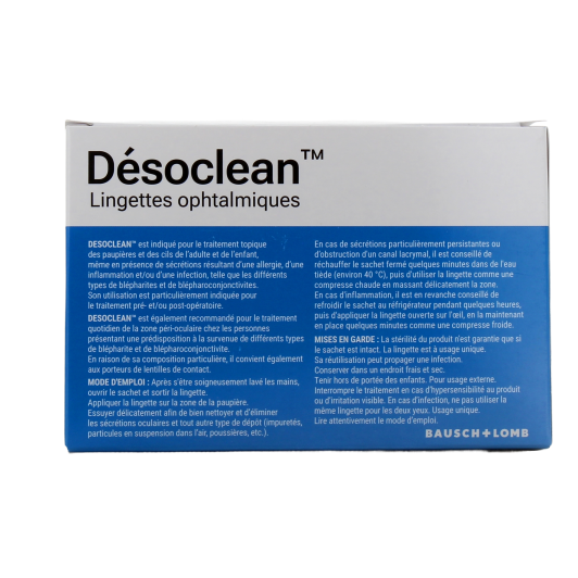 Désoclean - Lingettes Ophtalmiques