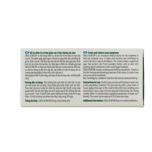 Urgo Acneum : crème anti acné - Traitement peau acnéique