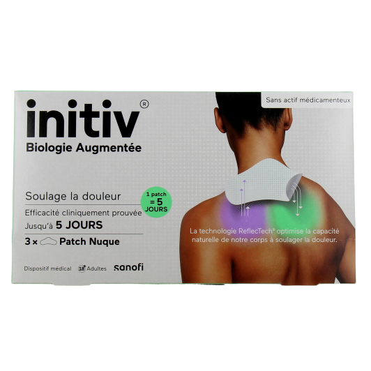 Initiv : patch anti-douleur