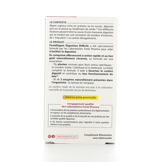 Forté Digest Digestion Difficile | Forté Pharma