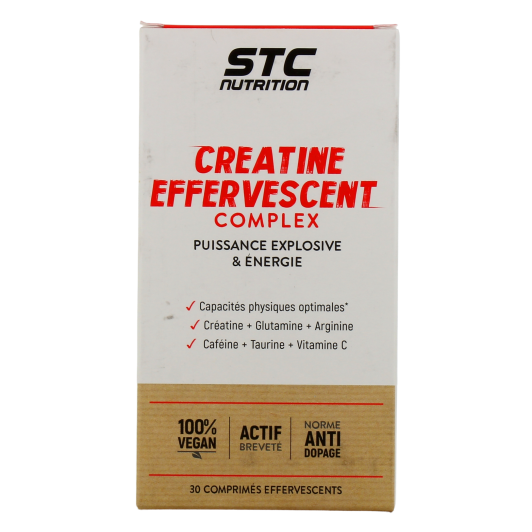 STC Nutrition Creatine Complex comprimés effervescents