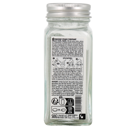 Waam Magic Powders masque en poudre purifiant - Peau mixte à grasse