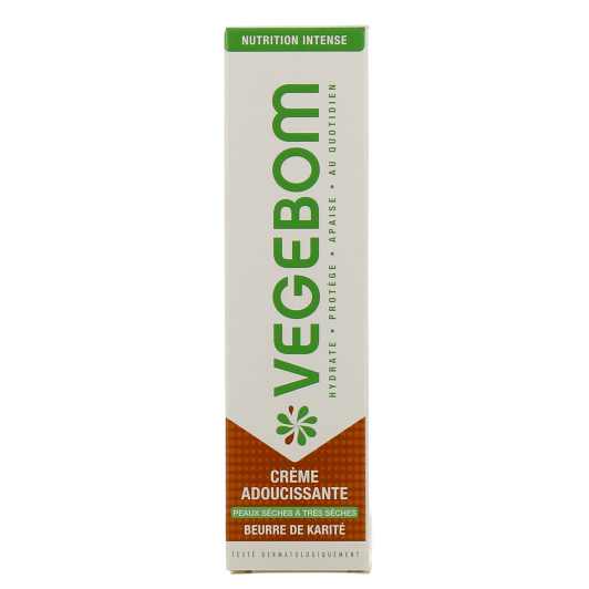 Vegebom crème adoucissante beurre de karité - Peau sèche