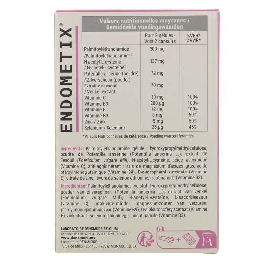 Densmore Endometix - Complément alimentaire fertilité