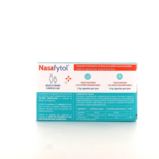 Nasafytol - Immunité, voies respiratoires