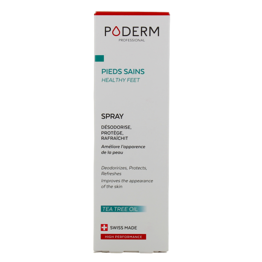 Poderm spray purifiant pieds - Mycose, transpiration excessive
