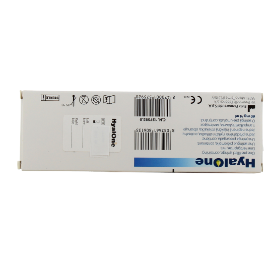 Solution viscoélastique Hyaline - Hyaluronate de sodium