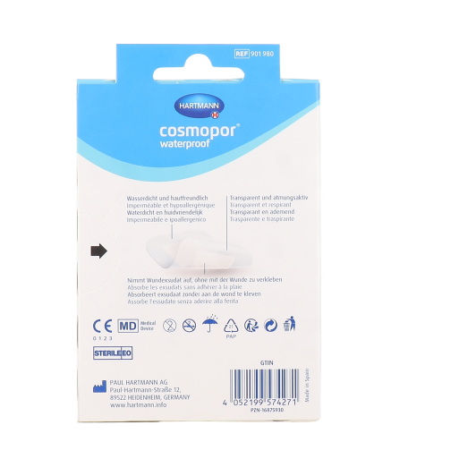 Hartmann Cosmopor Waterproof Pansement résistant à l'eau