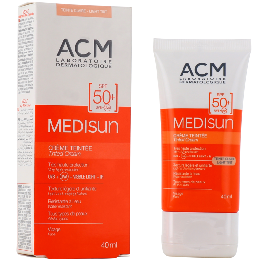ACM Medisun crème solaire visage SPF50+ - Tous types de peau