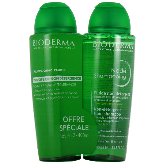 Shampooing fluide non détergent Bioderma Nodé