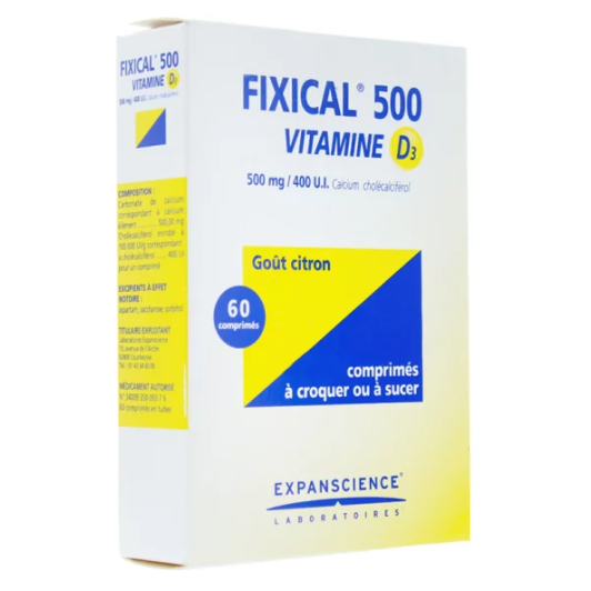 Fixical 500 Vitamine D3 500mg