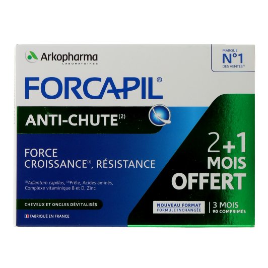 Forcapil Anti Chute : complément alimentaire perte de cheveux