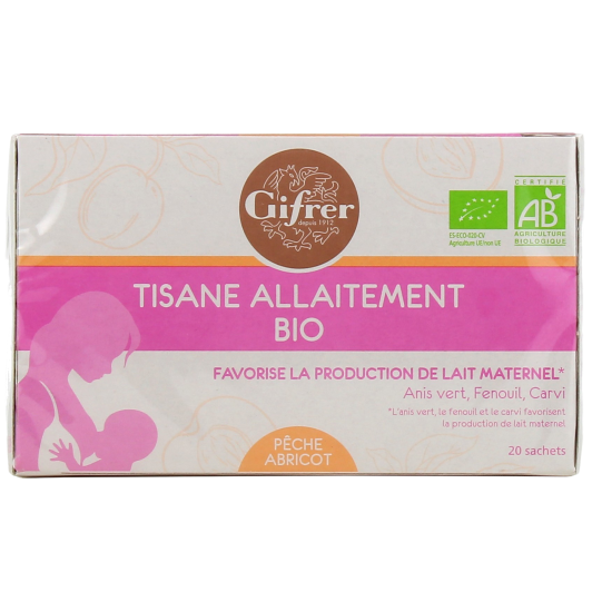 Gifrer Tisane Allaitement Bio 20 sachets