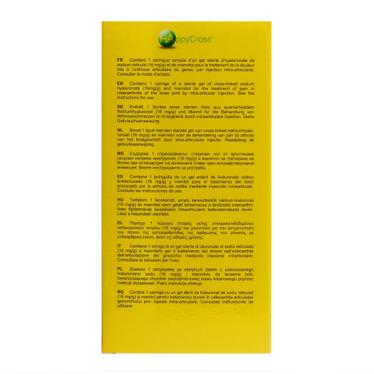 Happycross - Solution injectable pour l'Arthrose