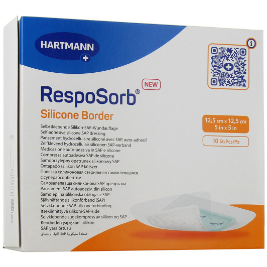 Pansement RespoSorb Silicone Border Hartmann