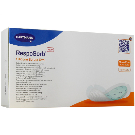 Pansement RespoSorb Silicone Border Hartmann