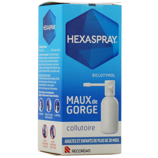 Hexaspray - Maux de gorge