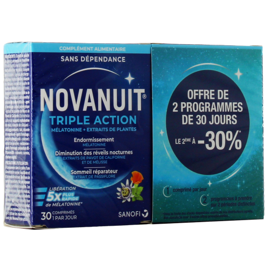 Novanuit Triple Action - Sommeil de qualité