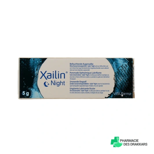 Xailin Night Pommade Ophtalmique Lubrifiante